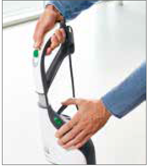 I am struggling to set my Kobold VK200 handle to the right height ...